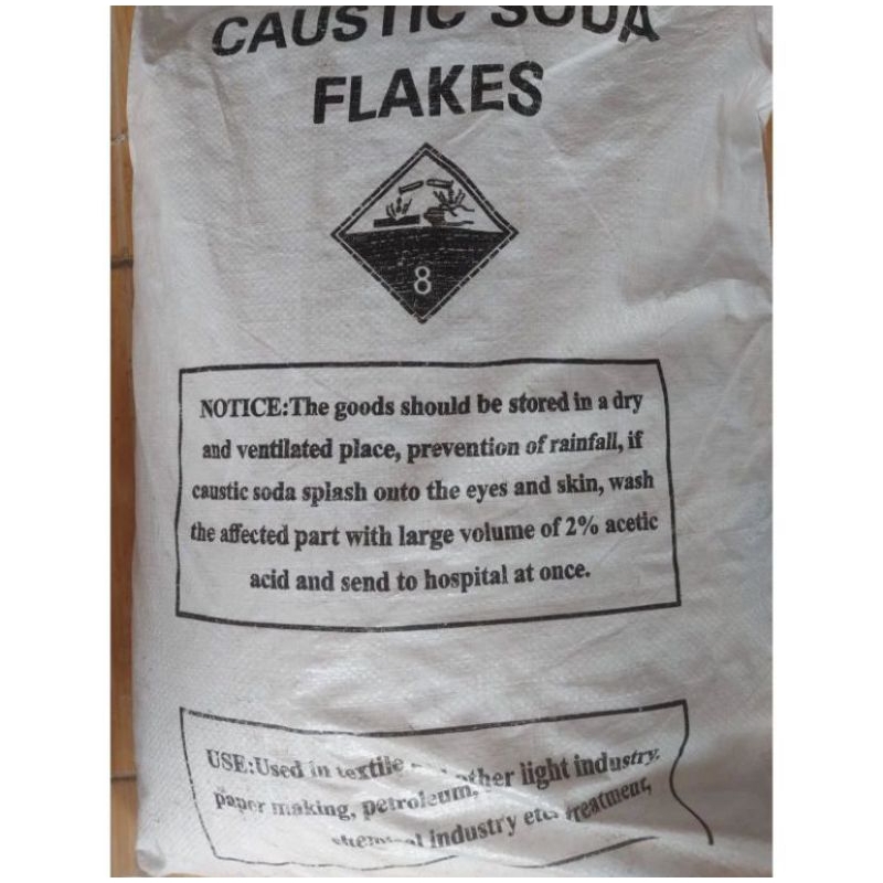 Jual Cautic Soda Flake / Soda Api Flake / Made in China 25kg | Shopee ...