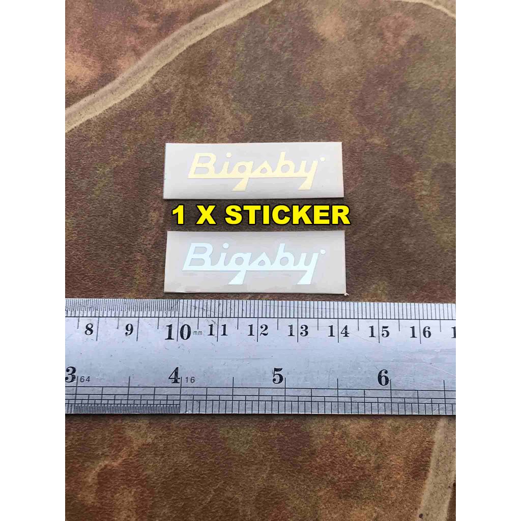 Jual Sticker Bigsby For Guitar Tremolo Fibrato Bridge Gitar Licensed ...