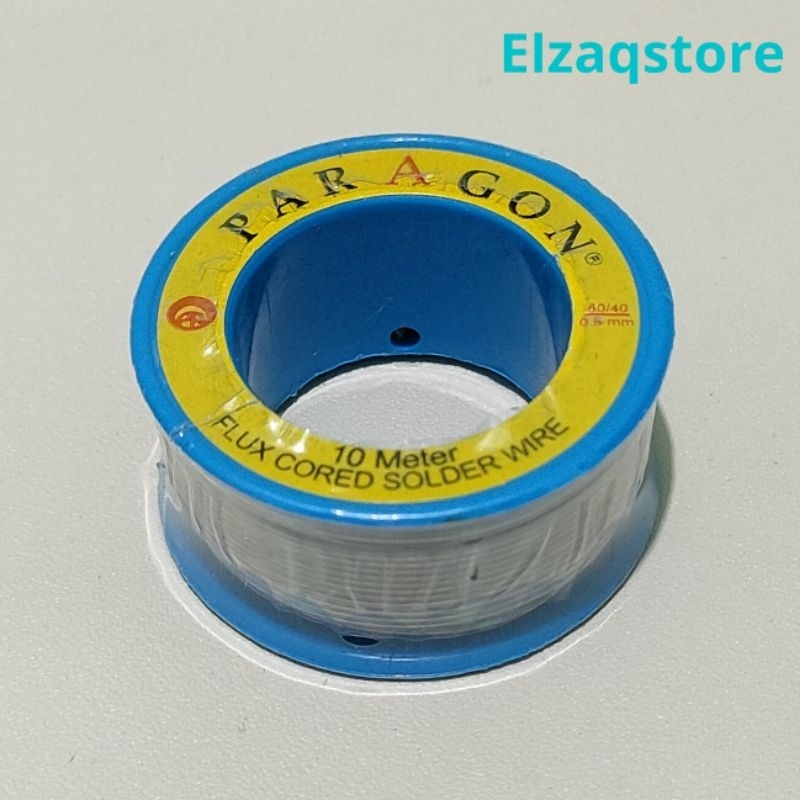 Jual Tenol Timah Solder Paragon Roll Kecil 10 Meter Original | Shopee ...
