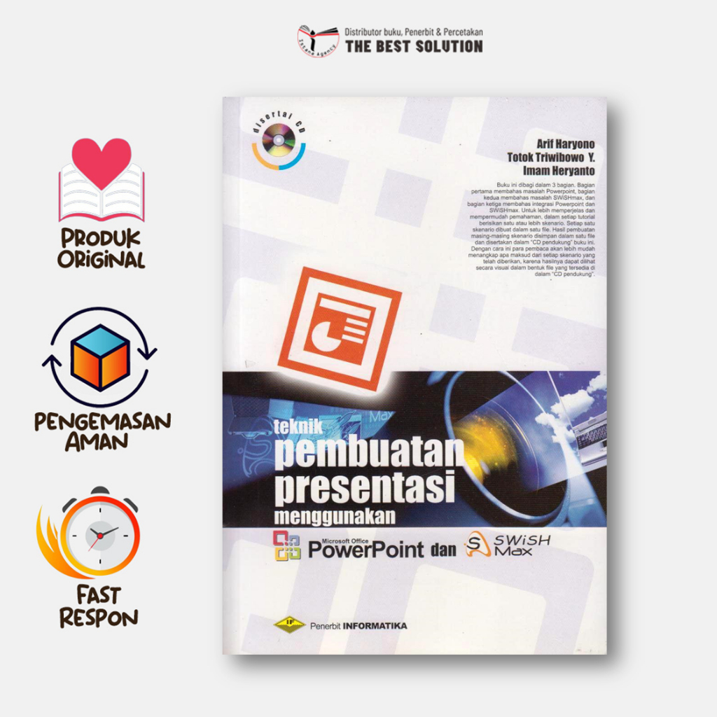 Jual Teknik Pembuatan Presentasi Menggunakan Power Point dan Swish Max + CD | Shopee Indonesia