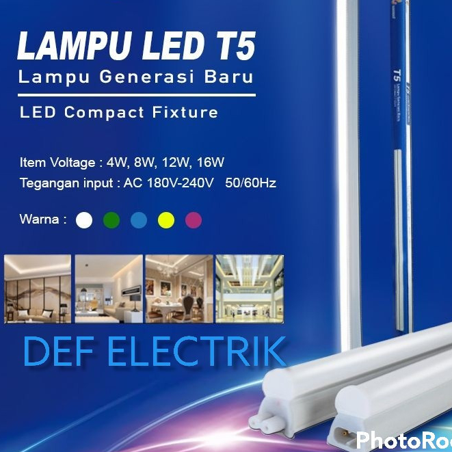 Jual LAMPU SET T5 LED 30 CM TL NEON LED TUBE 30CM | Shopee Indonesia