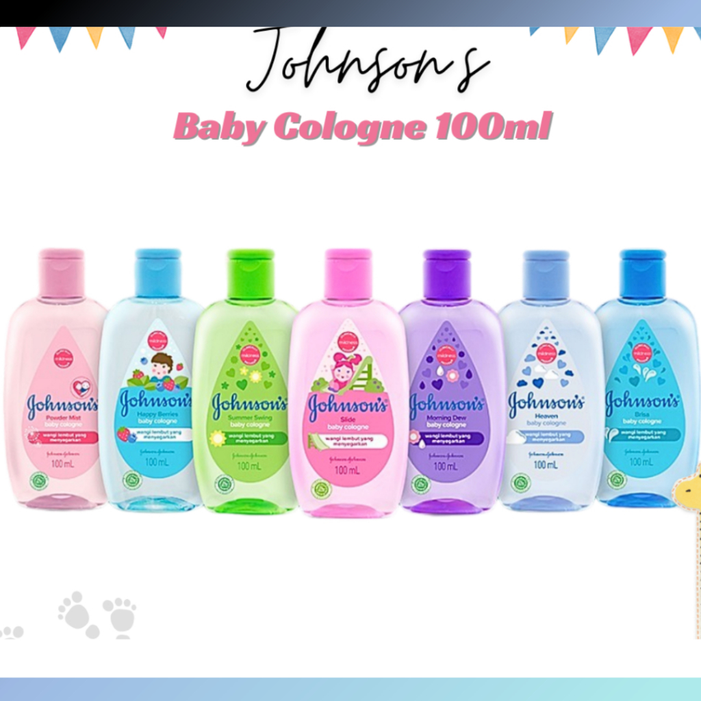 Jual Johnson Baby Cologne 100ml/Minyak Wangi Bayi | Shopee Indonesia