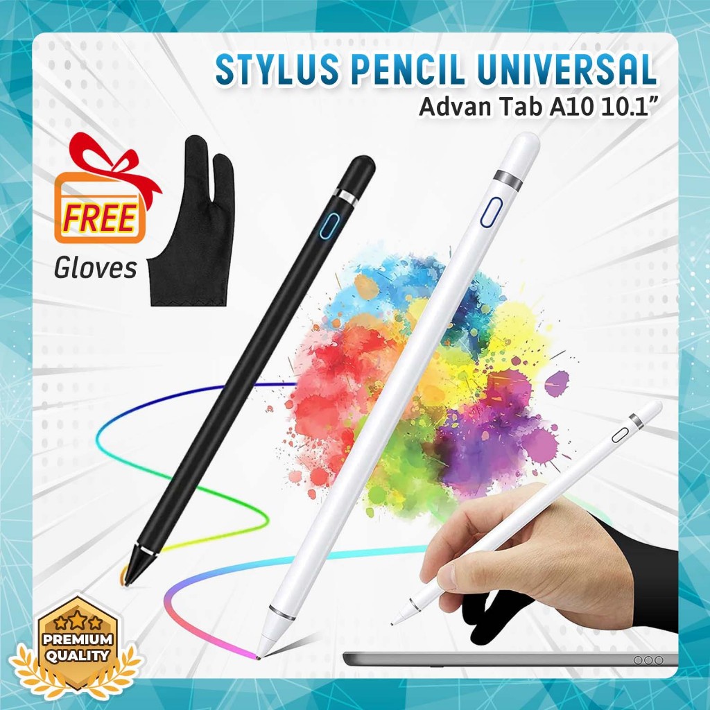 Jual Pencil Advan Tab A10 10.1 inch 2024 Stylus Pen USB Charging Light ...