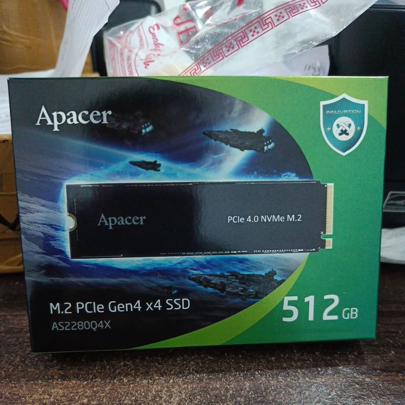Jual SSD NVME M2 GEN4 512GB / SSD NVME APACER GEN4 512GB / APACER ...