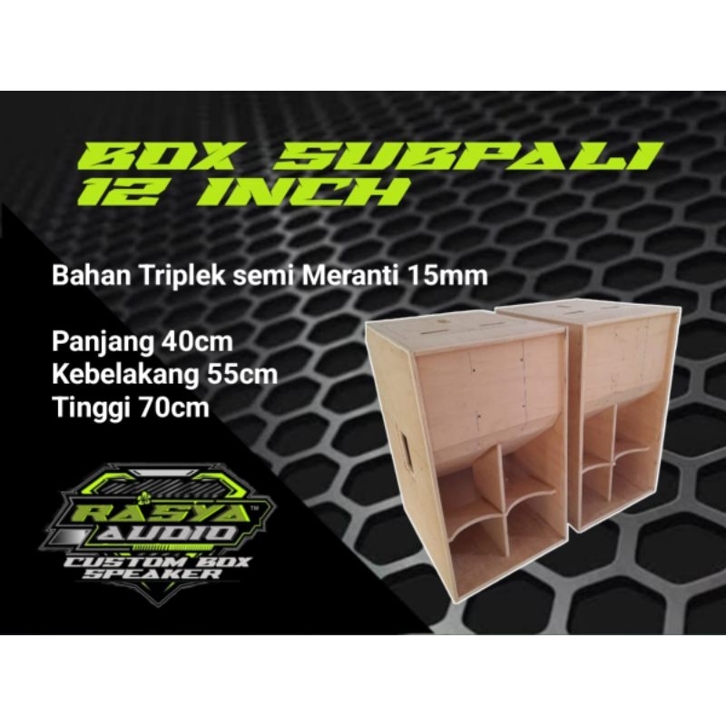 Jual box subpali 12 inch triplek 12mm dan 15mm | Shopee Indonesia