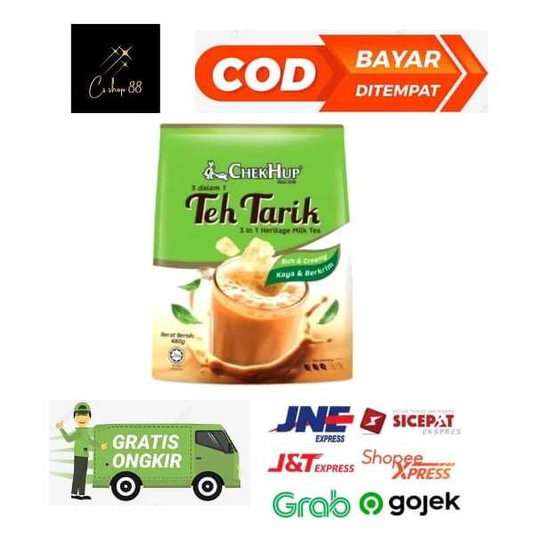 Jual Chek hup chekhup teh tarik 3in1 Rich and Creamy Teh Tarik Malaysia ...