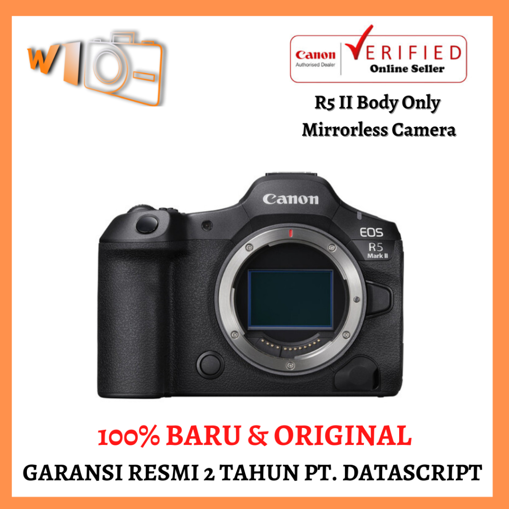 Jual Canon EOS R5 II Body Only Mirrorless Camera Canon R5 Mark 2 Body ...