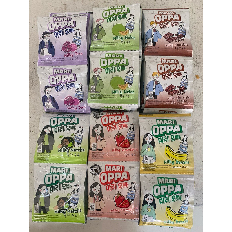 Jual MariOPPA Minuman Sachet 1 Renceng / 15pcs All Variant | Shopee ...