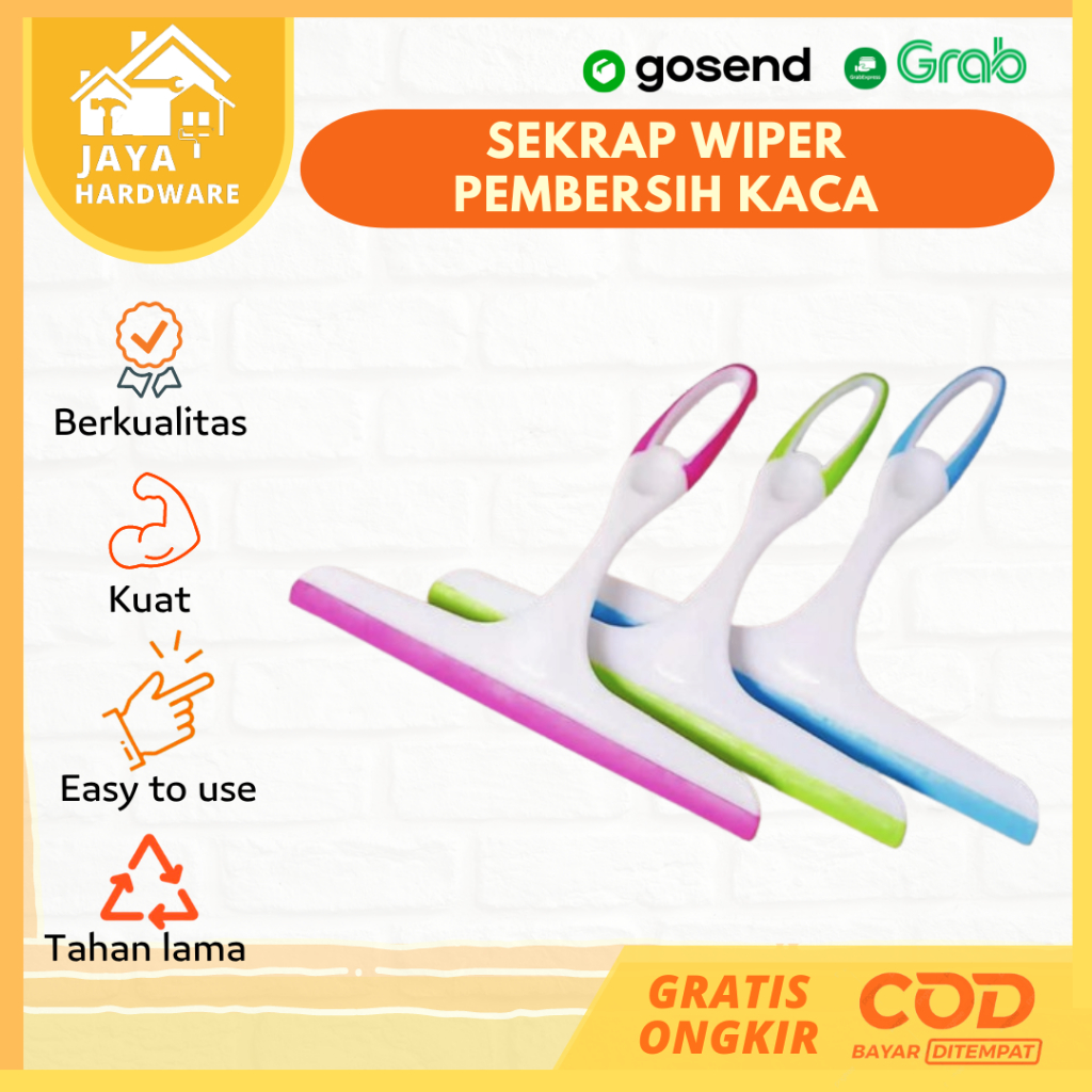 Jual Wiper Alat Lap Pembersih Kaca Jendela Cermin Rumah Mobil Lantai ...