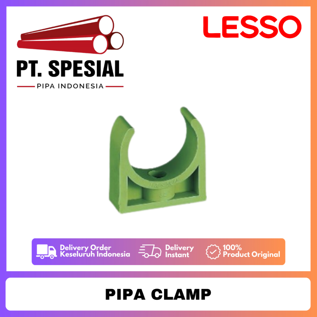 Jual Klem PPR Lesso dn40 / Clamp PPR Lesso - 09 | Shopee Indonesia