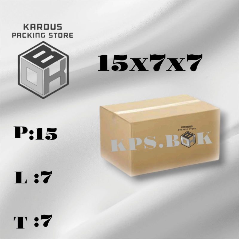 Jual kardus box packing 15x7x7 | Shopee Indonesia