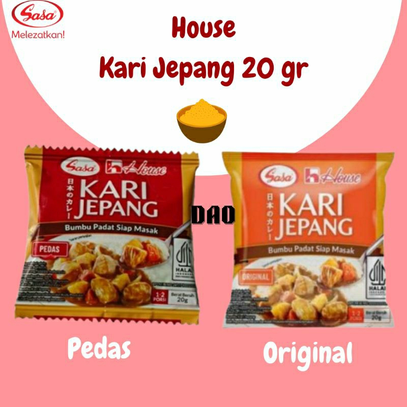 Jual Kari Jepang Merk Sasa 20 gr | Shopee Indonesia