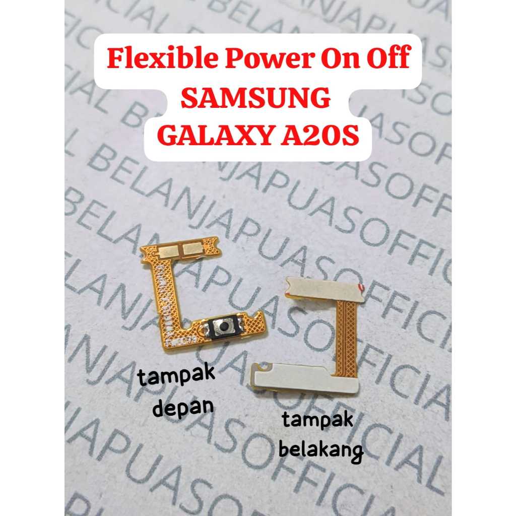 Jual Flex fleksibel Flexible Power On Off SAMSUNG GALAXY A20S A207 | Shopee Indonesia
