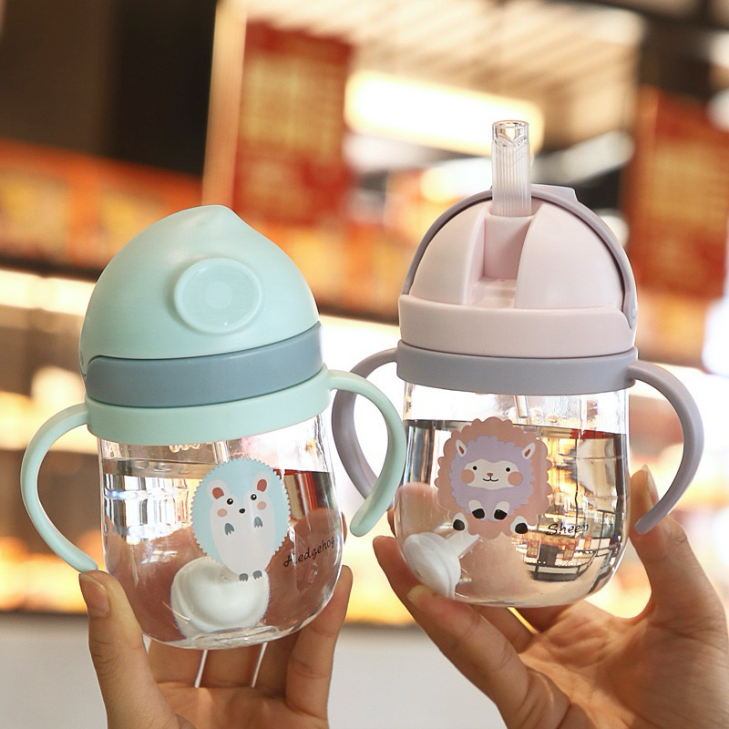 Jual BOTOL MINUM ANAK ANTI TUMPAH ANTI PECAH BOTOL TRAINING CUP 300ML ...