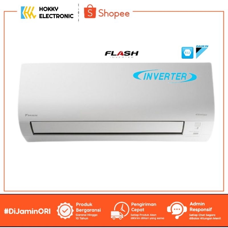 Jual DAIKIN FTKQ-50UVM4 AC 2 PK FTKQ-50UVM4 AC 2 PK INVERTER THAILAND | Shopee Indonesia