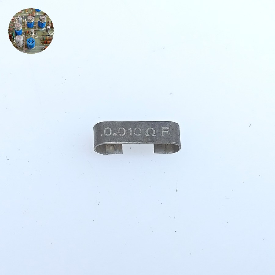 Jual R Shunt 0.010 Ω Toleransi 1% / Resistor shunt 0.010 ohm | Shopee ...