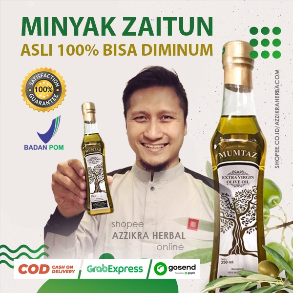 Jual Mumtaz Minyak Zaitun Extra Virgin Olive Oil Asli Untuk Diminum ...
