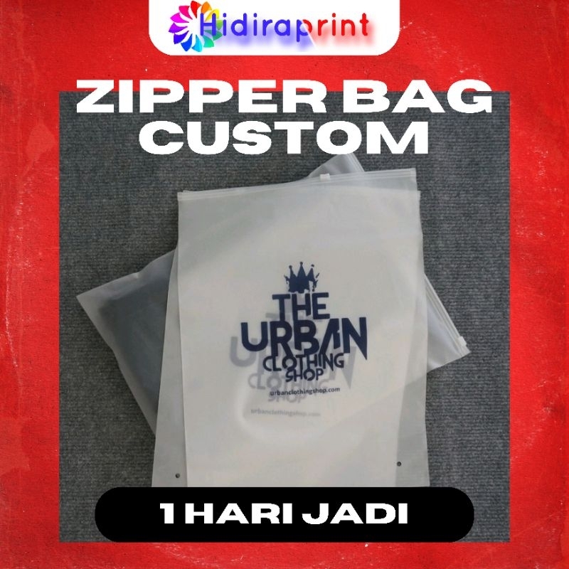 Jual plastik zipper custom plastik ziplock custom sablon ziplock custom ...