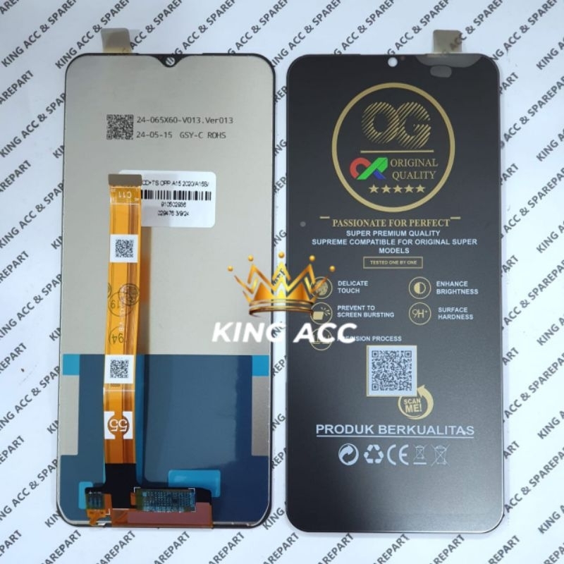 Jual OG SUPER LCD TOUCHSCREEN OPPO A15 2020 / A15S / C15 QUALLCOM / REALME C11 / C12 / C25 ...