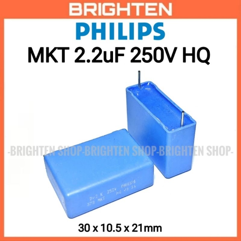 Jual PHILIPS Kapasitor MKT 2.2uF 250V HQ | Shopee Indonesia