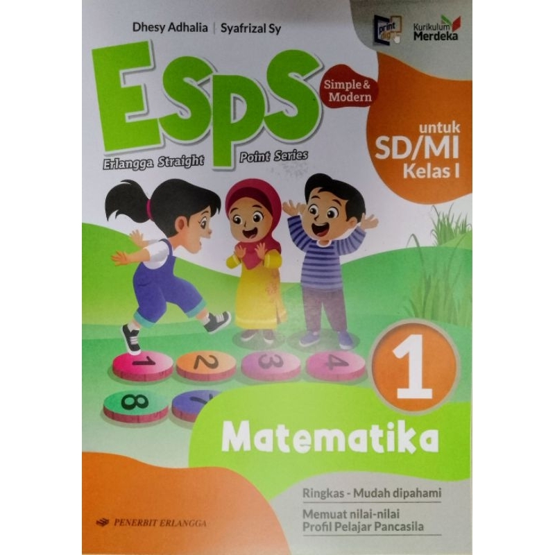 Jual ESPS MATEMATIKA KELAS 1 SD/MI KURIKULUM MERDEKA | Shopee Indonesia