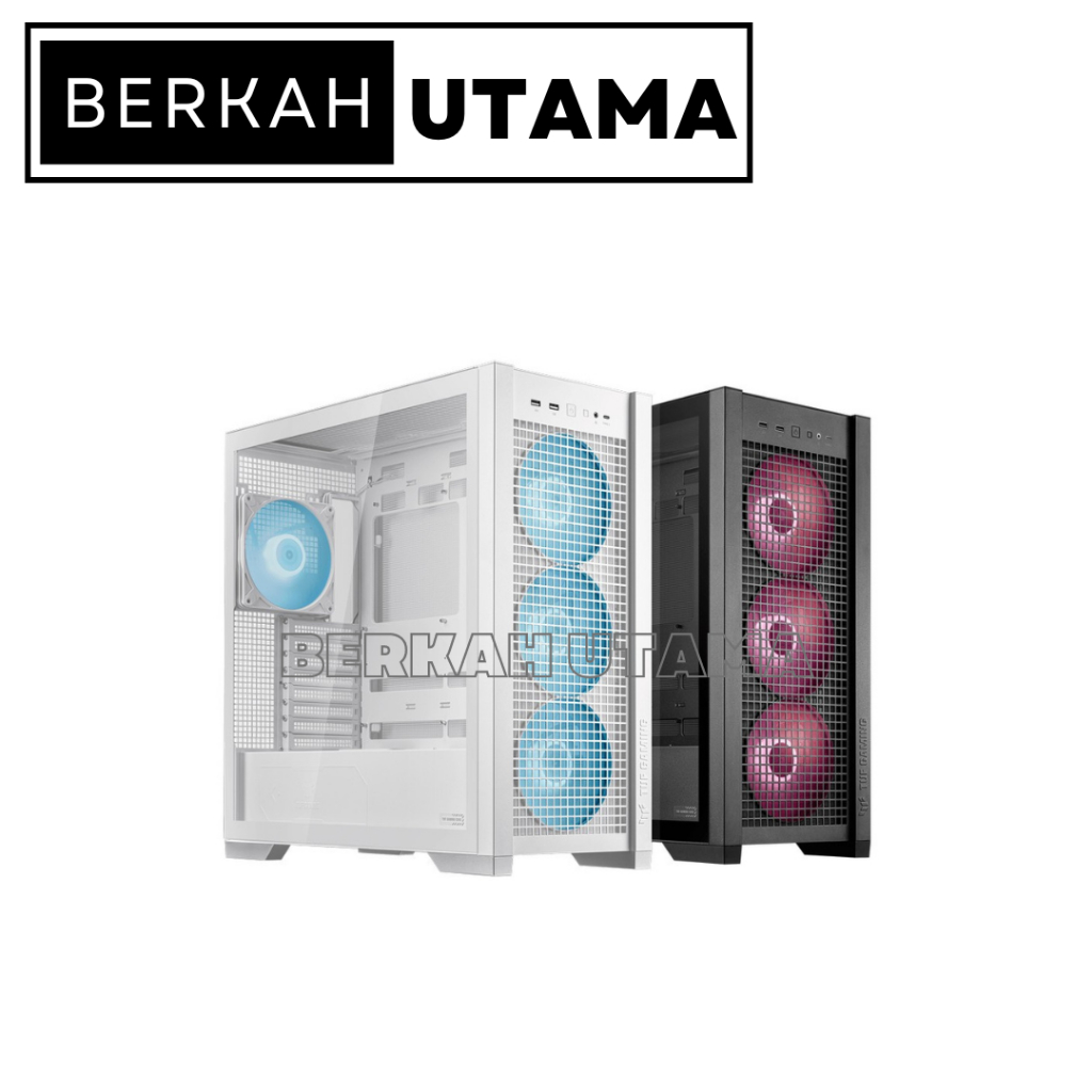 Jual ASUS TUF GAMING GT302 ARGB | MID TOWER GAMING CASE GT 302 BLACK ...