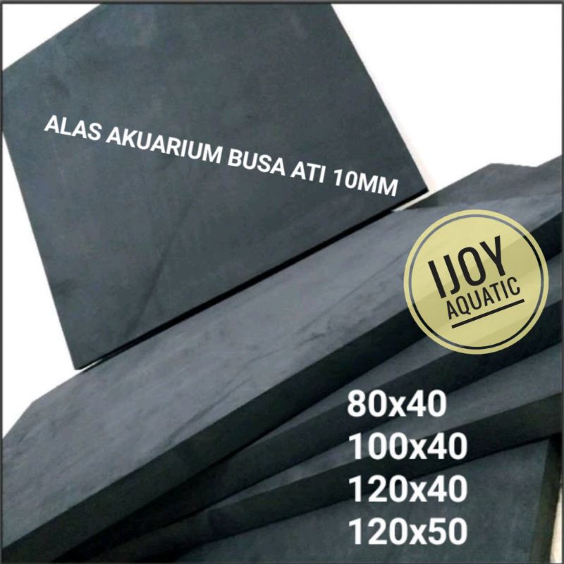 Jual Alas akuarium tatakan aquarium spons hitam busa ati | Shopee Indonesia