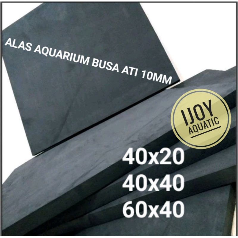 Jual Alas akuarium tatakan aquarium spons hitam busa ati 10mm | Shopee ...