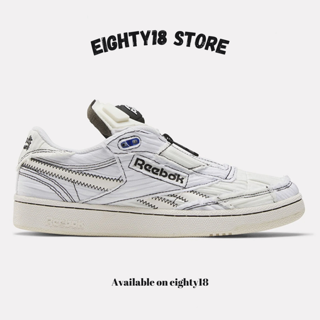 Jual Reebok Club C85 Pump Cloud White Original Resmi PT.MAP - 100069832 ...