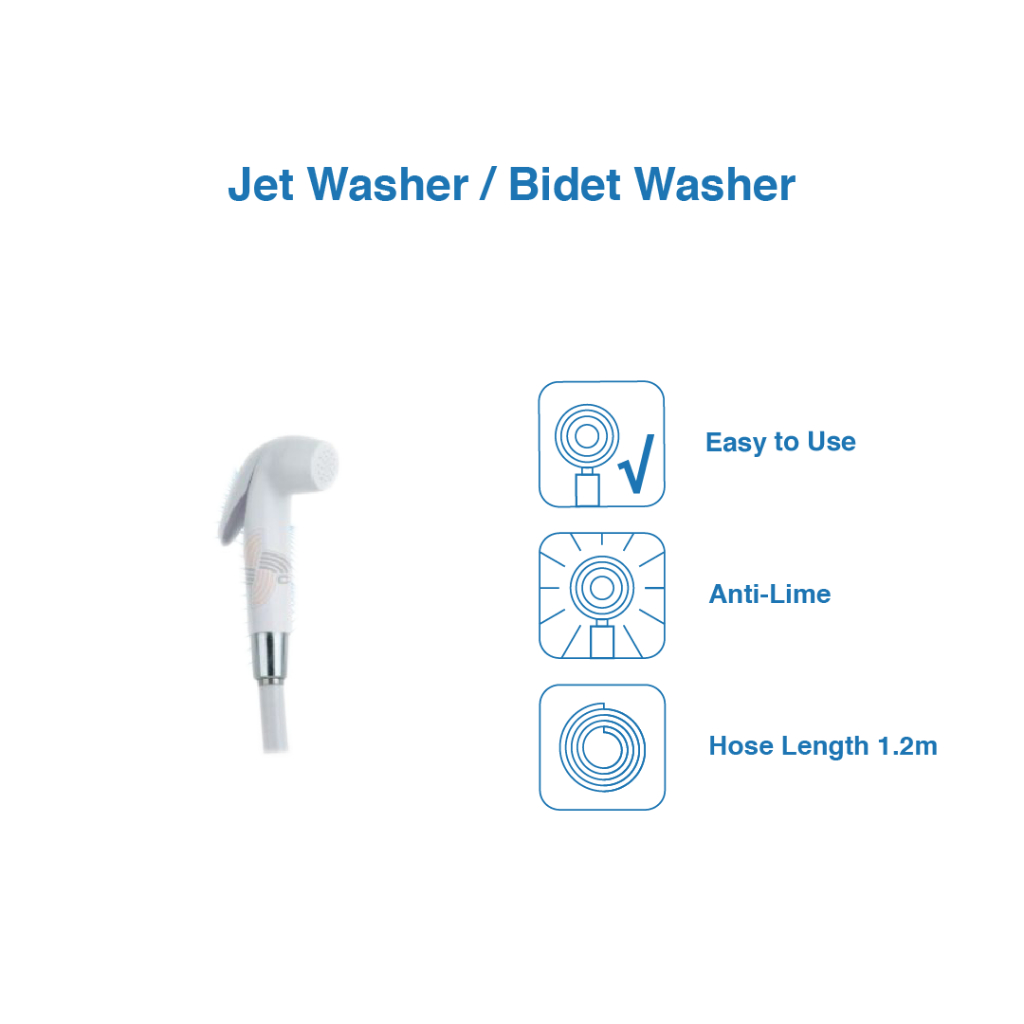 Jual Jet Washer Toilet Shower Bidet Kamar Mandi Semprotan Toilet Duduk ...