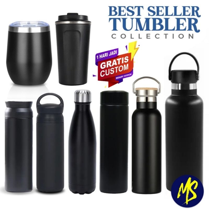 Jual Tumbler Stainlees steel tahan Panas dingin / termos kopi termos ...