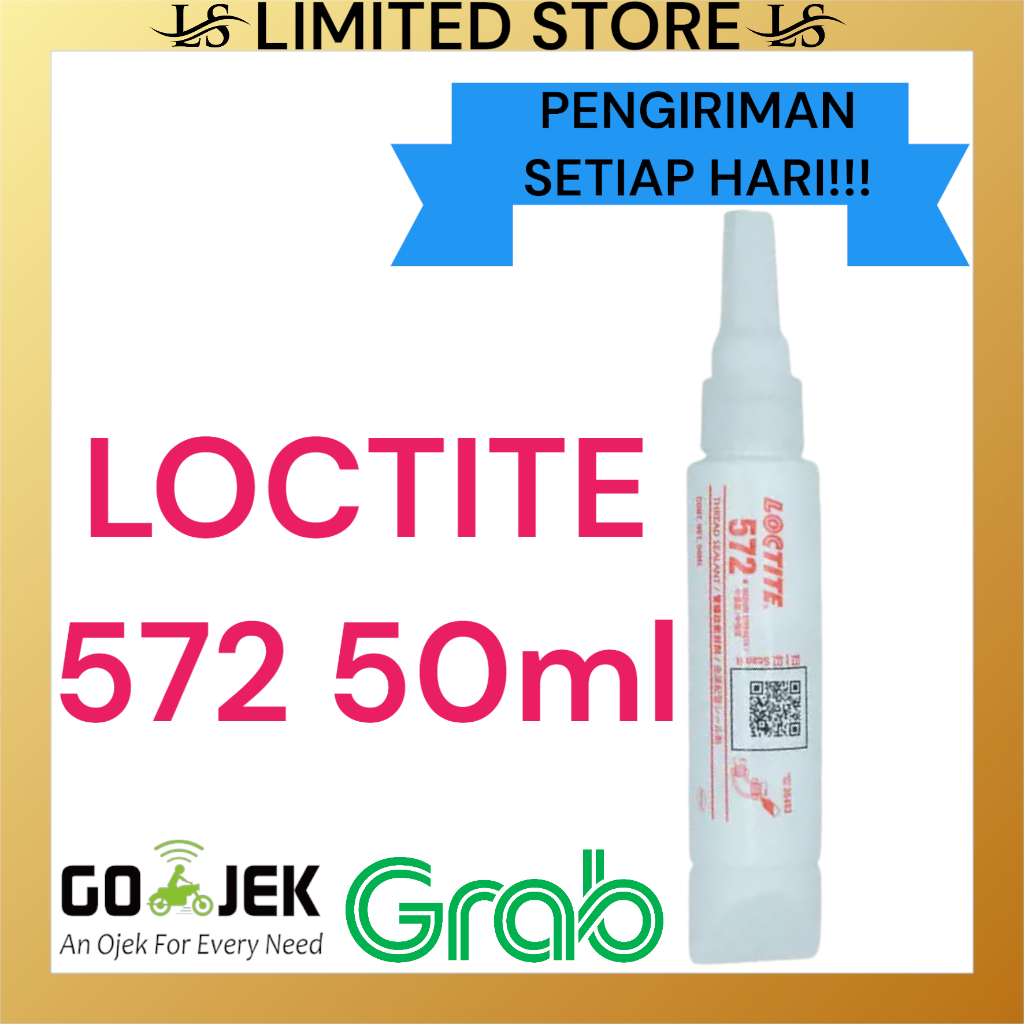 Jual LEM 572 50ml Medium strength thread sealant - 572 50 ml Medium strength thread sealant ...