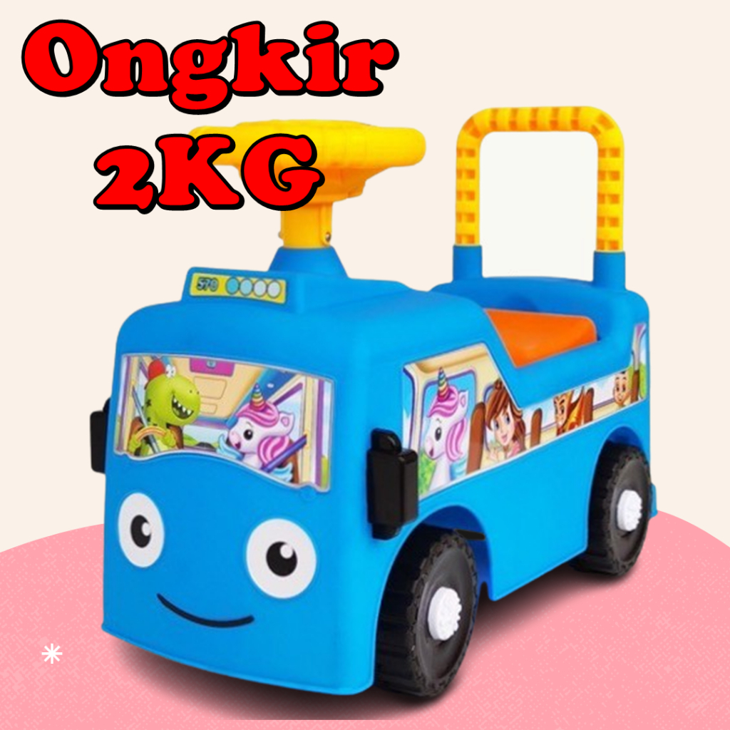 Jual AYO BUS 570 SHP TOYS mainan mobil dorong anak bis mobil mobilan ...