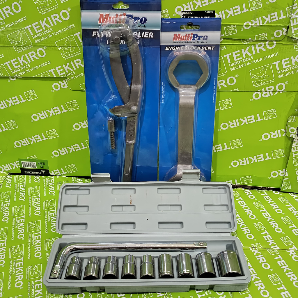 Jual Paket Treker Cvt + Kunci 39X41 Mm + Socket Wrench Set 8-24 Mm / Paket Lengkap Treker Cvt ...
