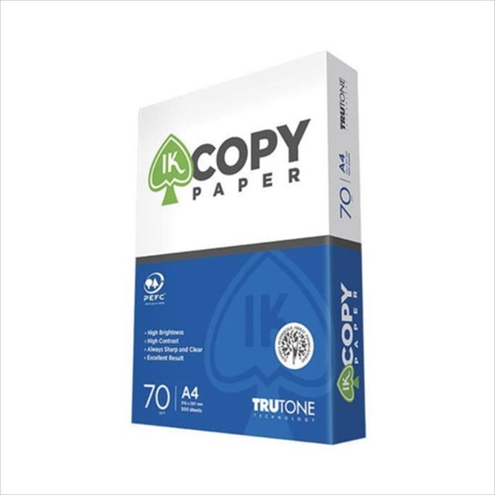 Jual IKA (Copy Paper) Kertas HVS A4 70gsm 1ream | Shopee Indonesia