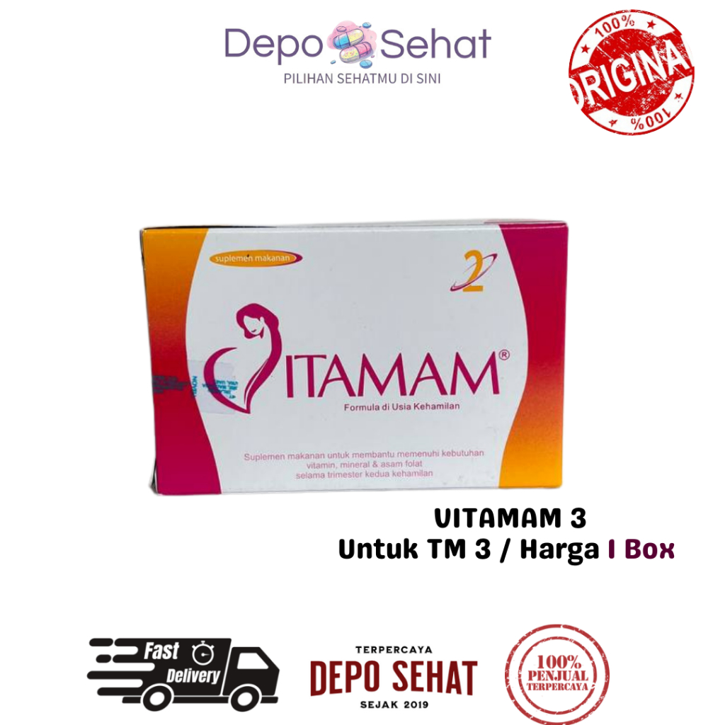Jual VITAMAM 2 VITAMIN dan NUTRISI UNTUK KEHAMILAN PADA TRIMESTER KE-2 ...