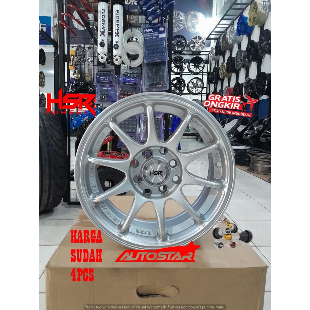 Jual Velg Racing Promo HSR INDY Ring 14 - Starlet Soluna Twincam ...