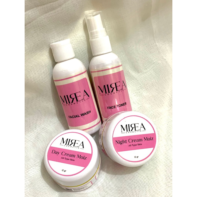 Jual mirea skincare ORIGINAL (4pcs + pouch) | Shopee Indonesia