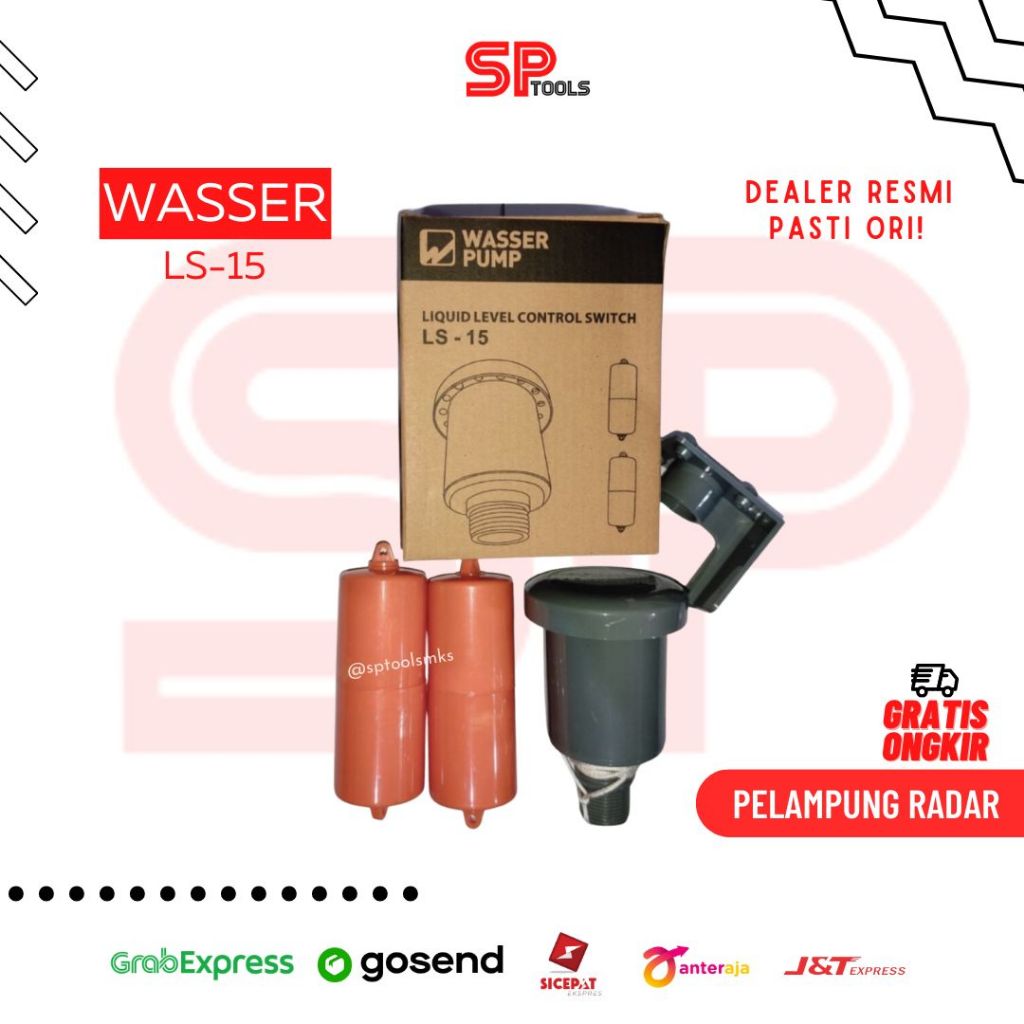 Jual PELAMPUNG RADAR OTOMATIS TANDON TOREN SENSOR AIR WASSER LS15 ...