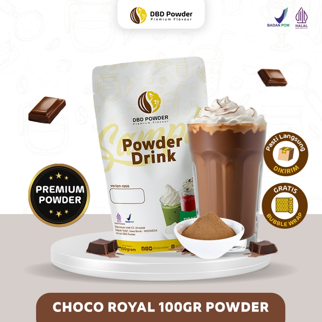 Jual Bubuk Minuman Choco Royal 100 Gram - Powder Choco Royal 100 Gram ...