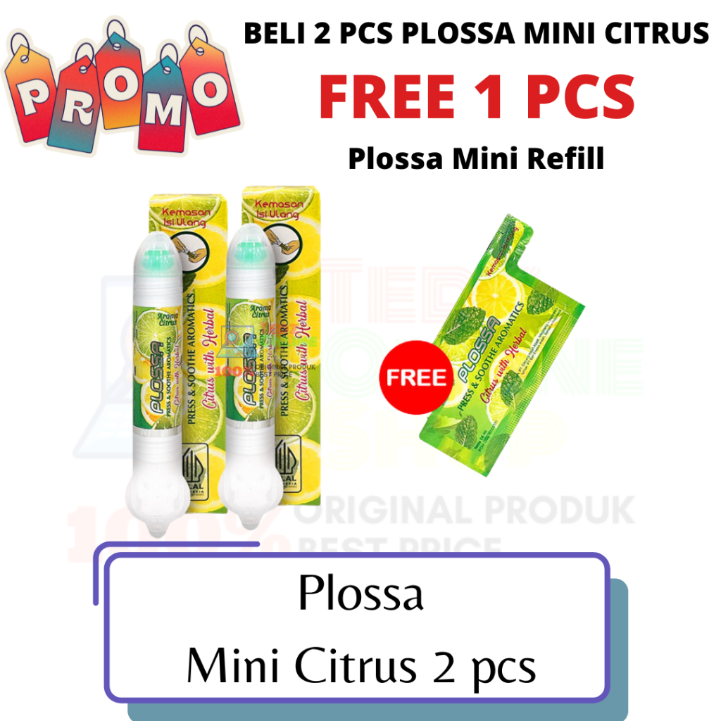 Jual Plossa Mini Citrus 4 ml x 2 pcs | Shopee Indonesia