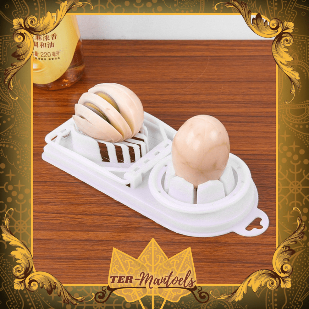 Jual Alat Pengiris Telur 2in1 / Alat Pemotong Telur Rebus Serbaguna Egg ...