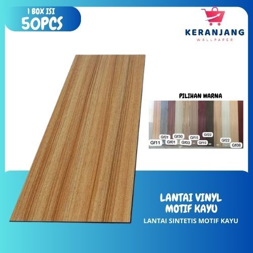 Jual (PROMO PERBOX 50) !!! Lantai Vinyl Sticker / Vinyl Flooring ...