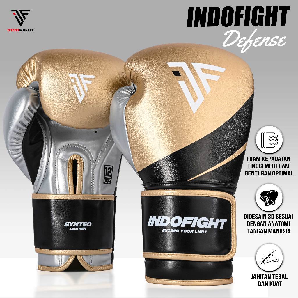 Jual Sarung Tinju Boxing Indofight Gloves Muaythai Sarung Tangan Muay ...