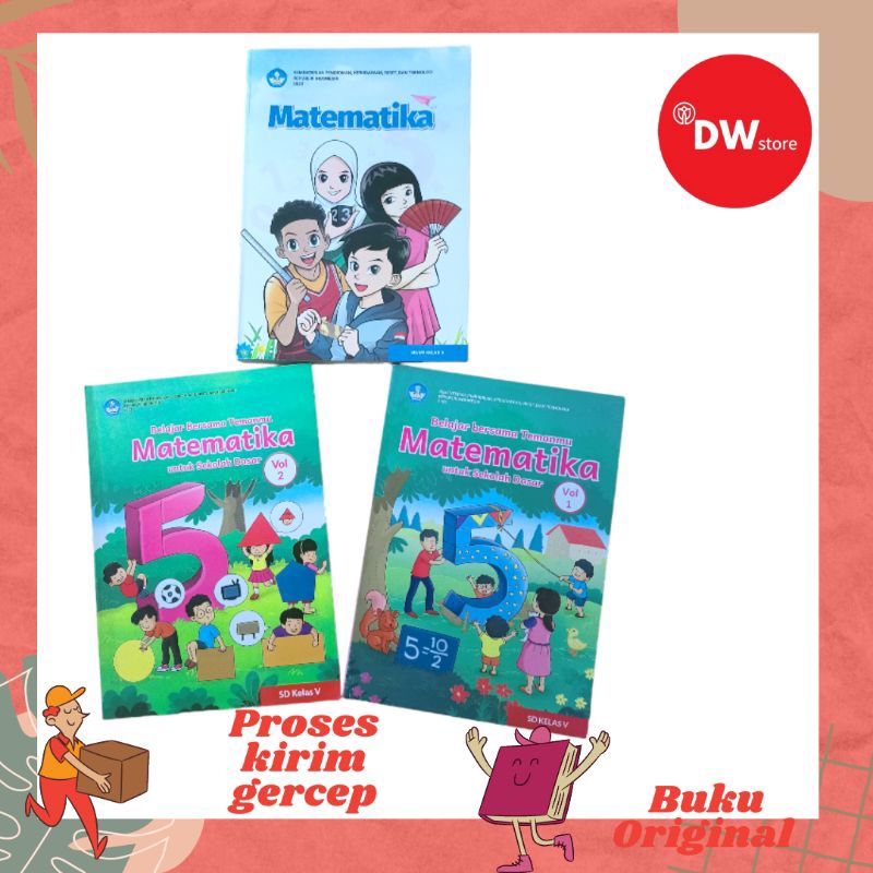 Jual Buku Matematika Kelas 5 SD Kurikulum Merdeka | Shopee Indonesia