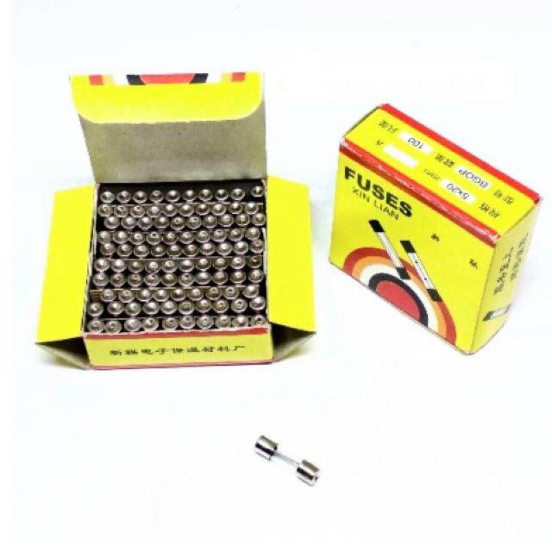 Jual 100pcs Fuse Sekring Kaca Tabung Kecil | Shopee Indonesia
