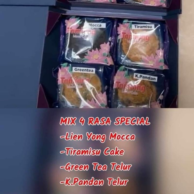 Jual READY NOW‼ MOONCAKE TAMIANG MEDAN 2024 1BOX ISI 4PC/KUE BULAN ...