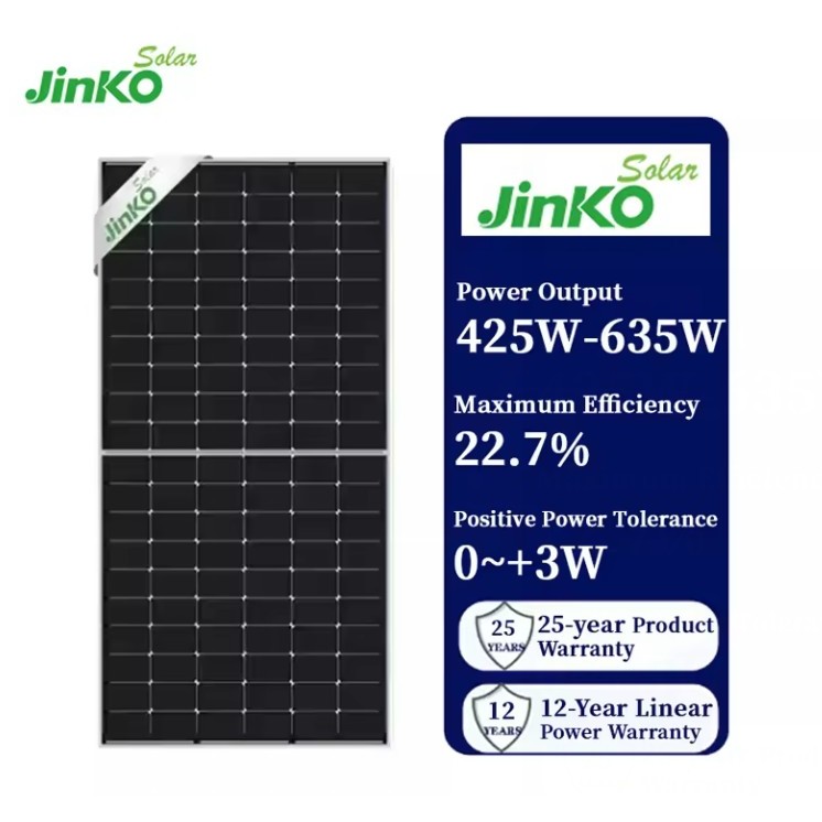 Jual JINKO 555WP JKM555M-72HL4-BDVP Bifacial Solar Panel-Free Packing ...