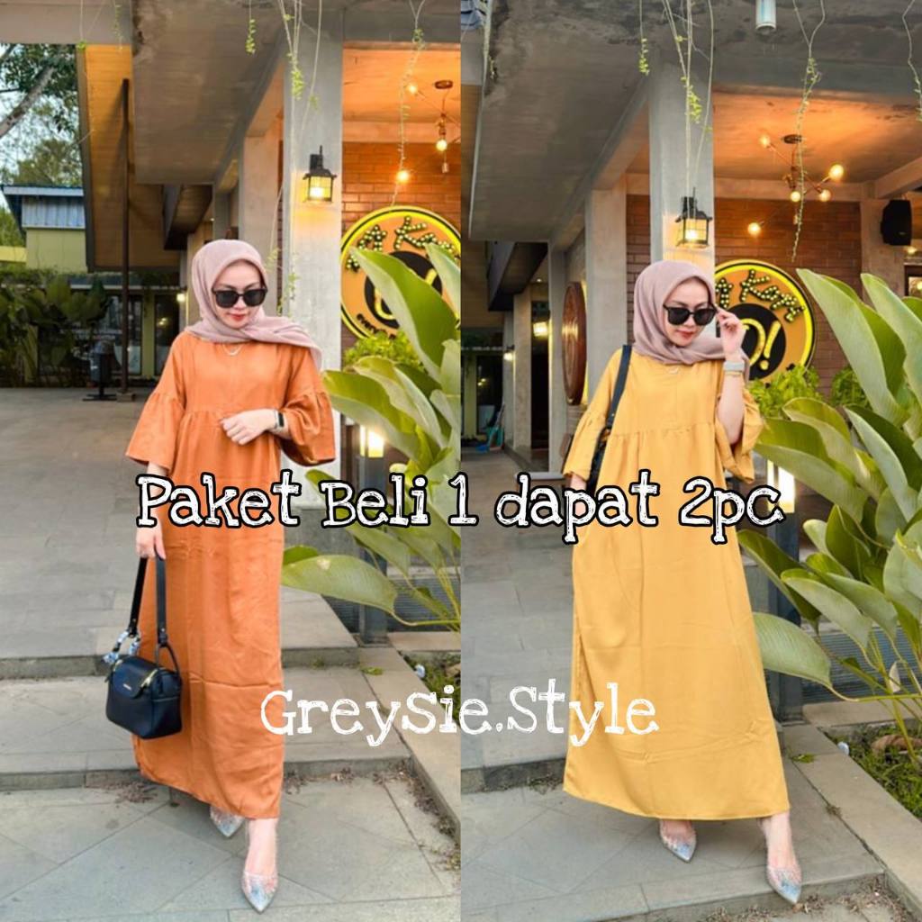 Jual Paket Usaha ISI 2 Elegant Dress Rayon Premium LD 120 Busui ... Jual Paket Usaha ISI 2 Elegant Dress Rayon Premium LD 120 Busui ...