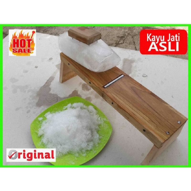 Jual Alat Serut Es Batu Manual Serutan Es Batu Balok Parutan Es Balok ...